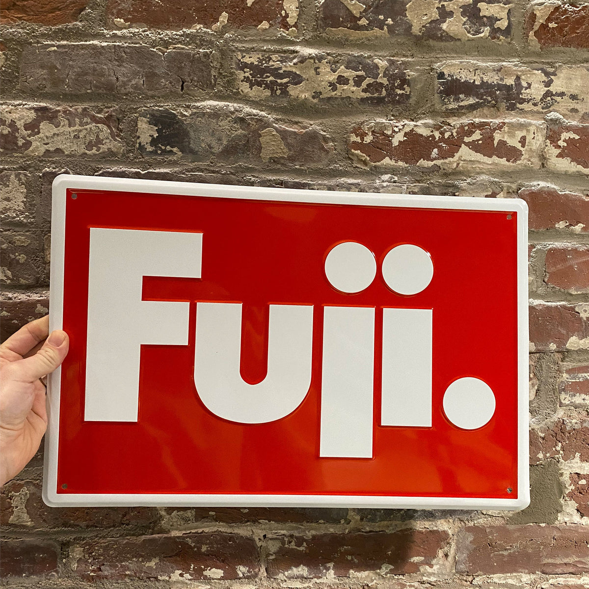Fuji Embossed Aluminum Sign – Fuji Bikes USA Powered by BikeCo